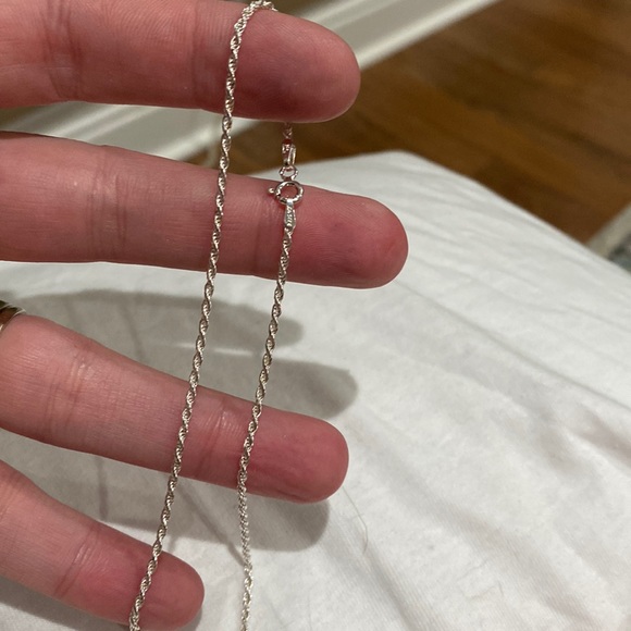 Jewelry | Sterling Silver Chain 24 Inch | Poshmark